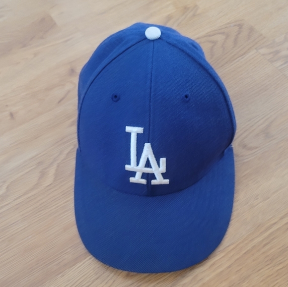 47 | Accessories | Dodgers Baseball Cap Velcro Back Mlb 47 | Poshmark
